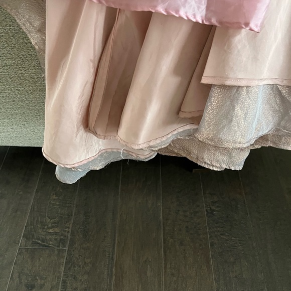 Teuta Matoshi | Dresses | Teuta Matoshi Rose Gold Gown | Poshmark